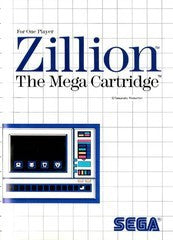 Zillion - In-Box - Sega Master System – Fair Game Video Games